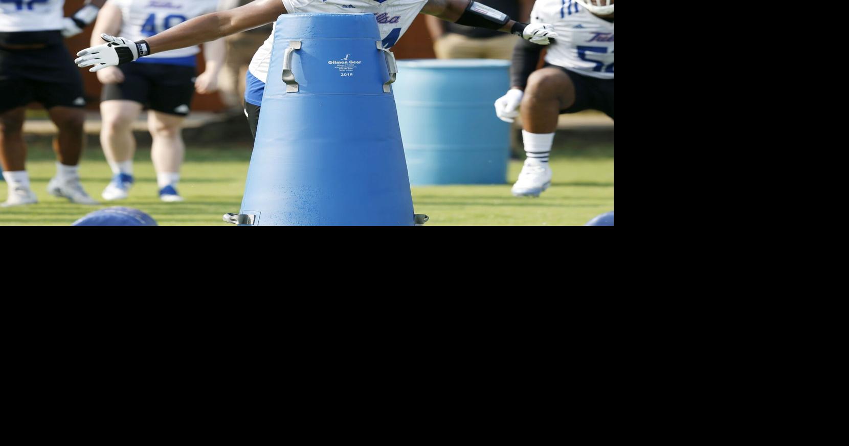 Anthony Goodlow leads front three through TU spring football