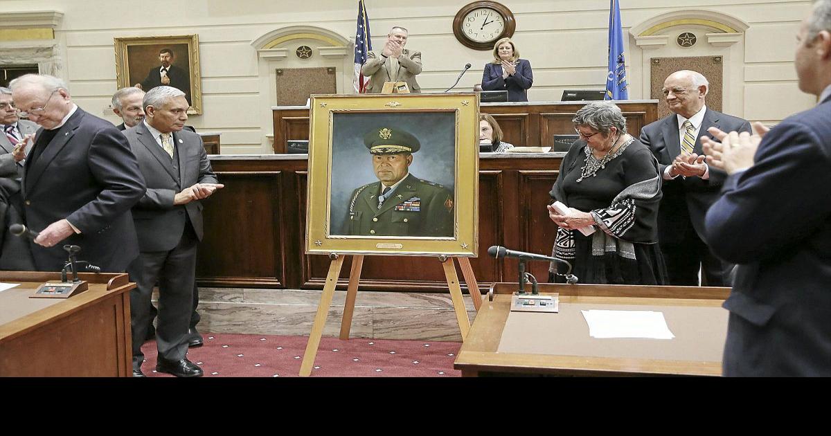 Portrait of Lt. Col. Childers dedicated