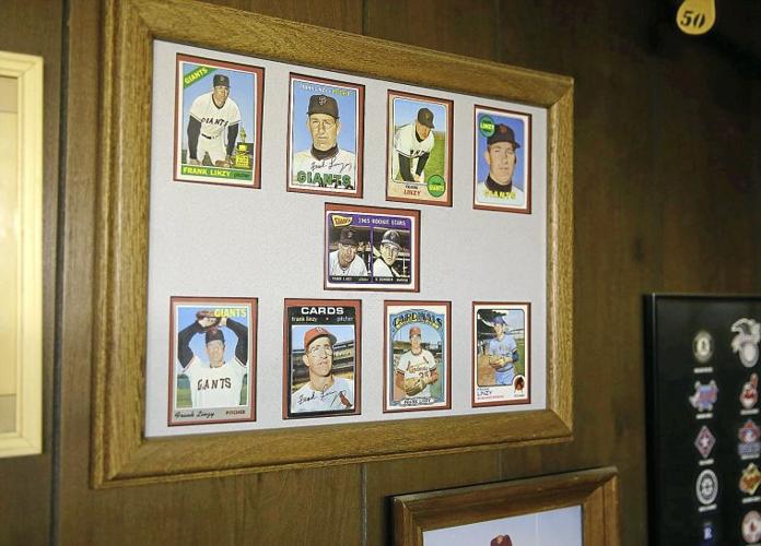 Frank Linzy, former MLB pitcher, is happy just to stay at home