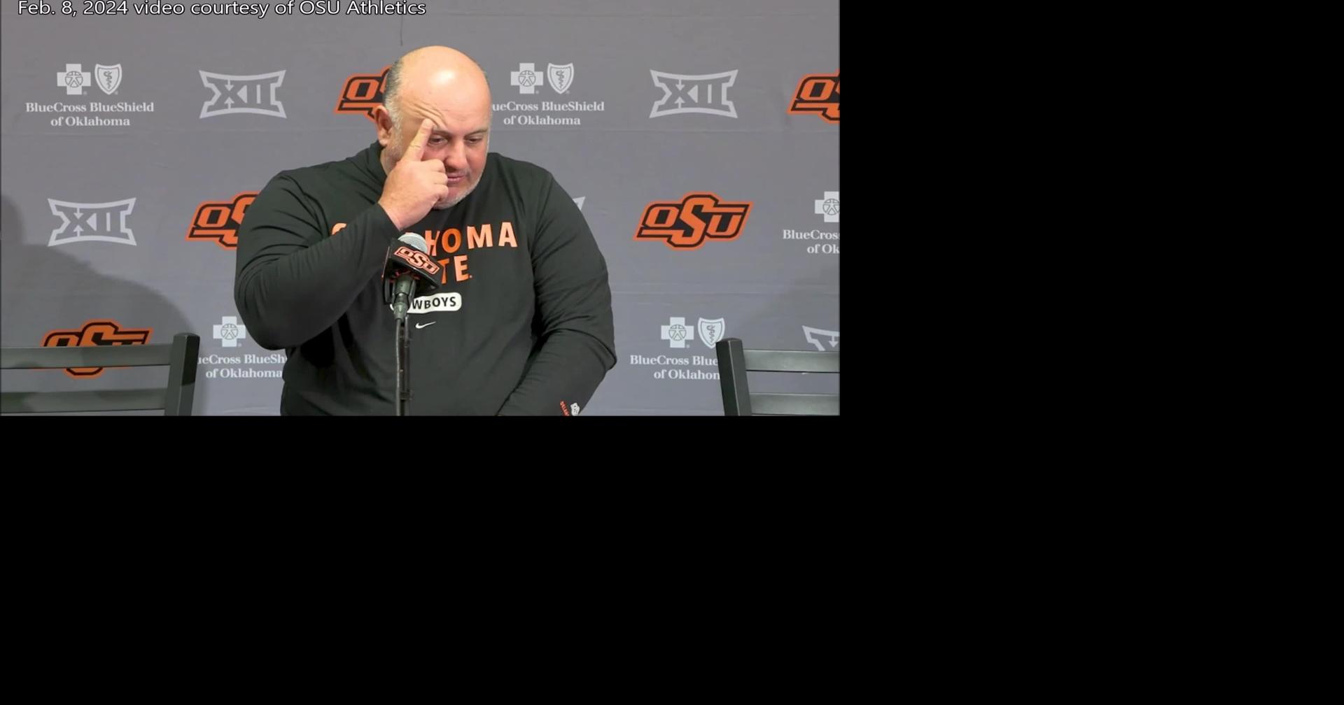 Oklahoma State baseball coach Josh Holliday pays tribute to Cecil O'Brate