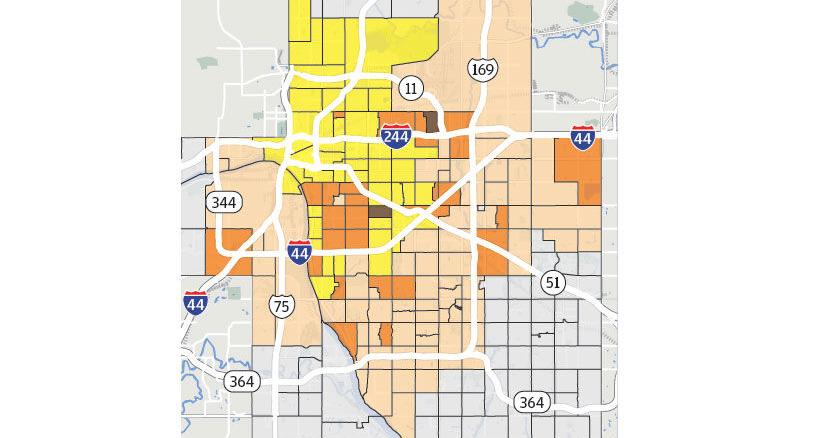 Who won the most precincts in the Tulsa mayor's race?