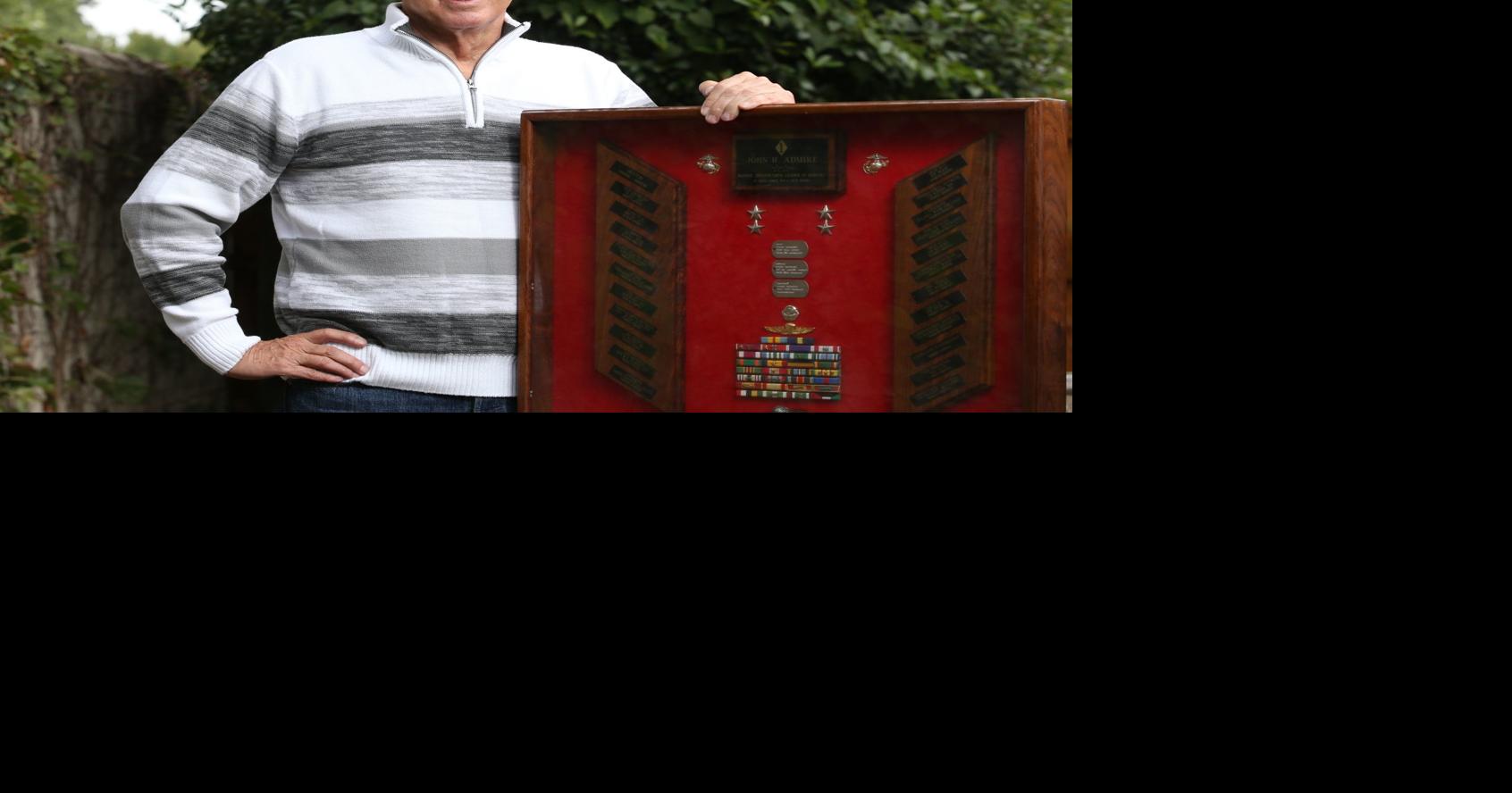Veteran tribute: John Admire's 43 years in Marine Corps began as 'draft ...