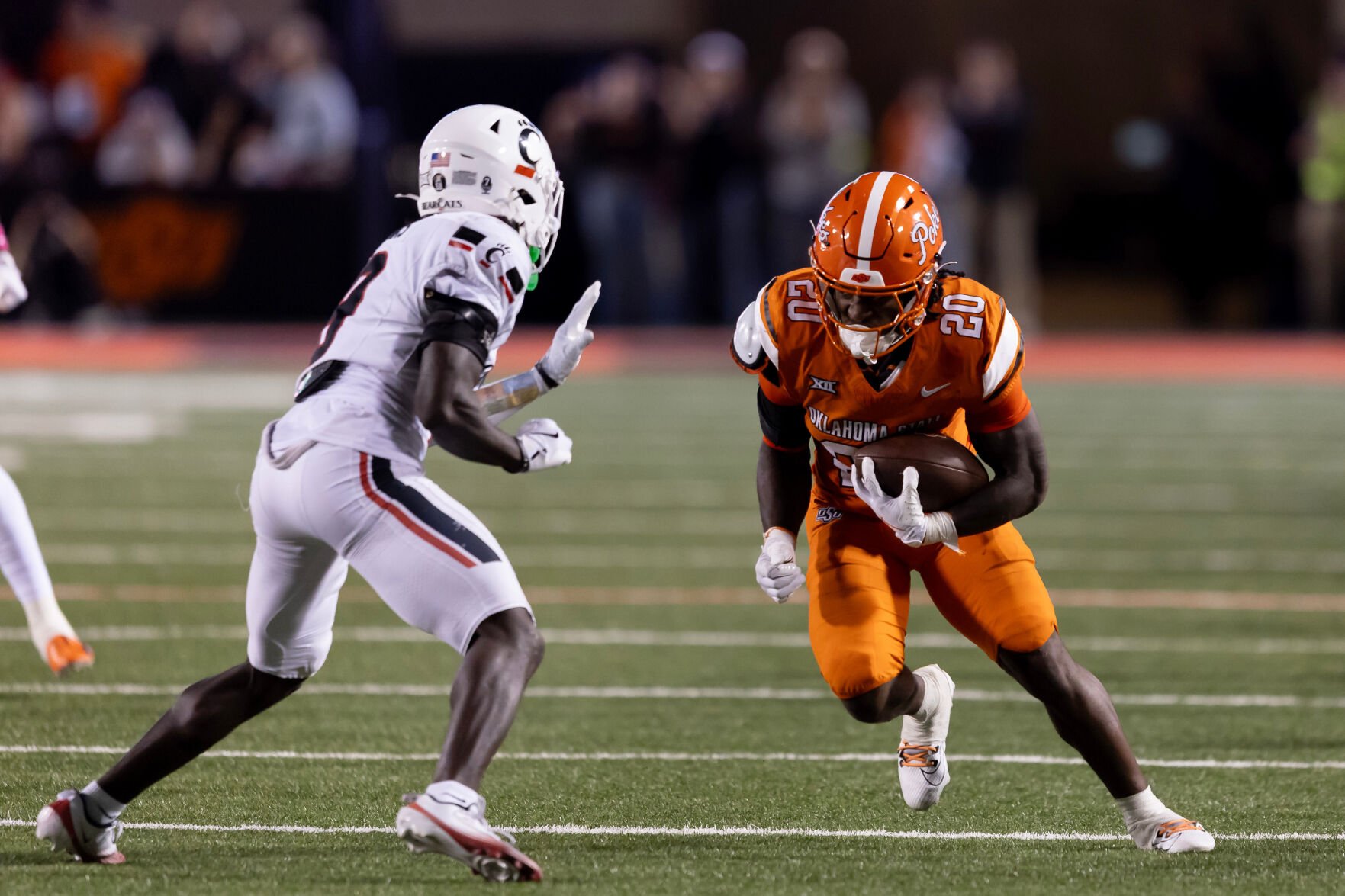 Oklahoma State's Rodney Fields sets school rushing record