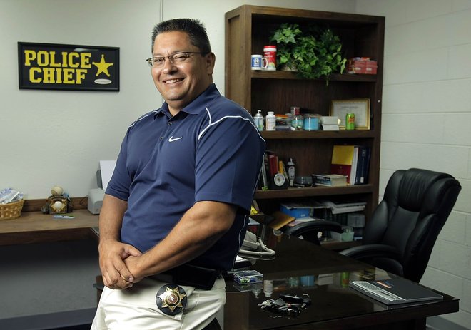 Then & Now: Mike Shambaugh trades his glove for a badge