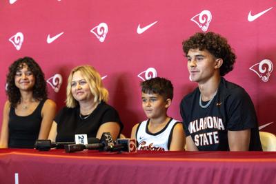 Owasso's Jalen Montonati explains his OSU commitment