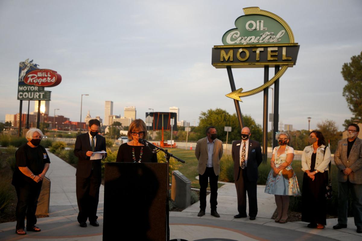 Neon sign park along Route 66 sees first lighting | Local News ...