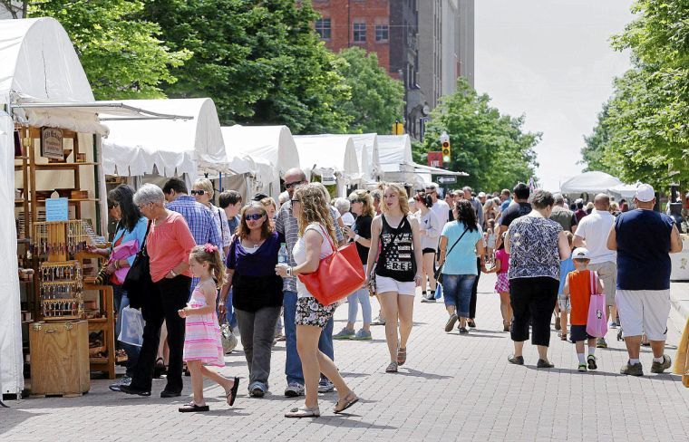 Oklahoma artists shine at Mayfest, Blue Dome Arts Festival