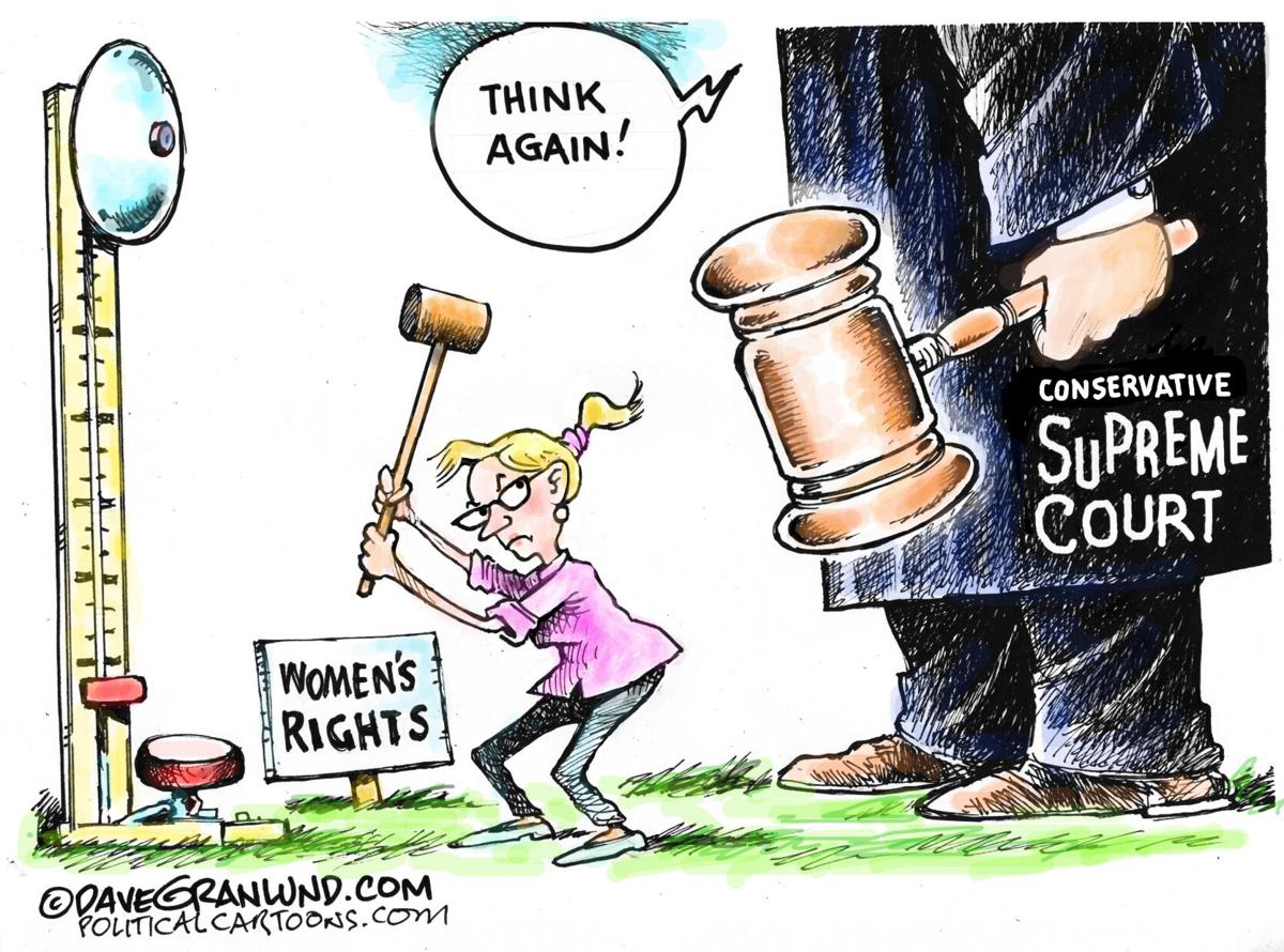 Cartoon: SCOTUS and women's rights