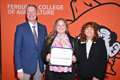 Neilee Guinn gets OSU Agriculture scholarship