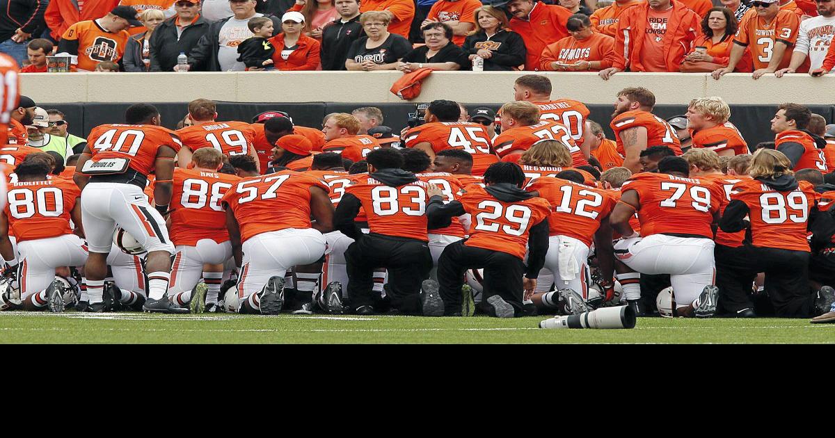 FS1 broadcasters Tim Brando and Spencer Tillman witness OSU parade ...