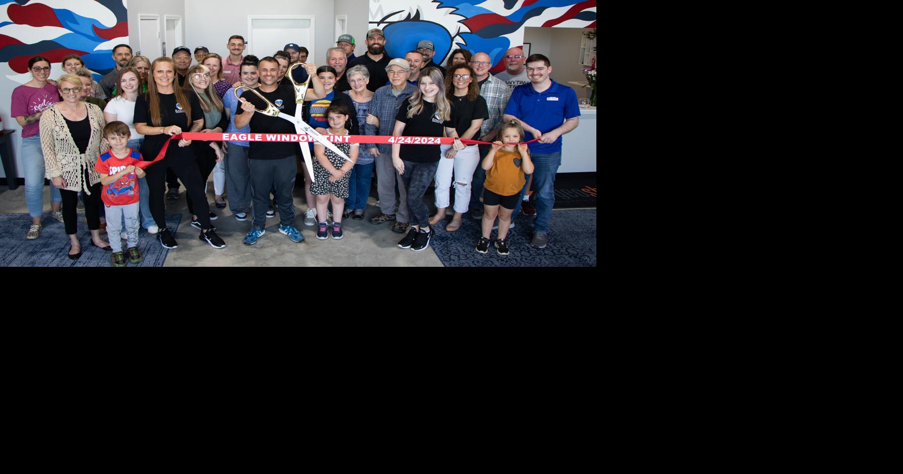 Shields and shades: Eagle Window Tint opens, cuts ribbon in Owasso