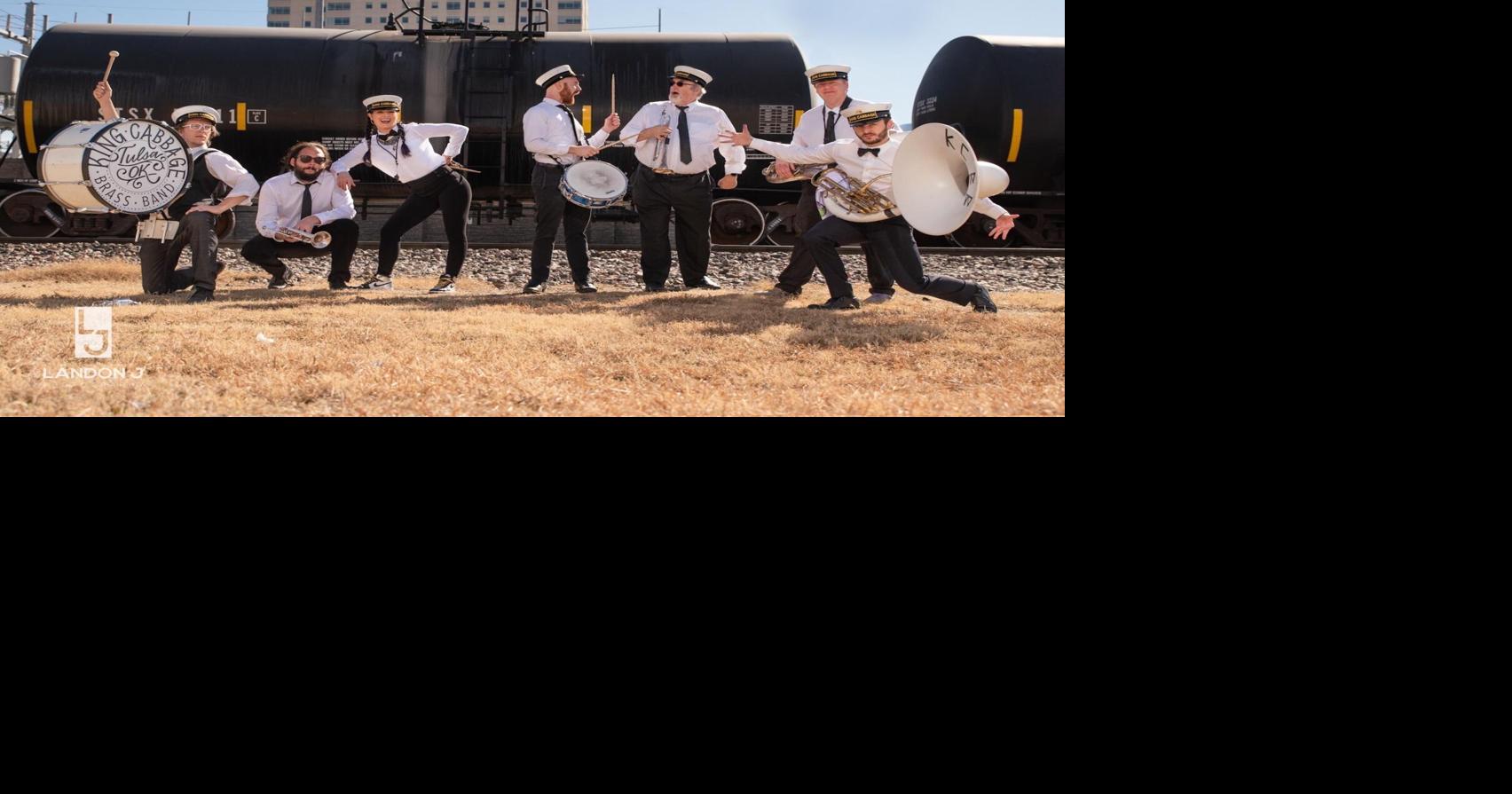 Tulsa-based King Cabbage Brass Band playing Cain's Ballroom