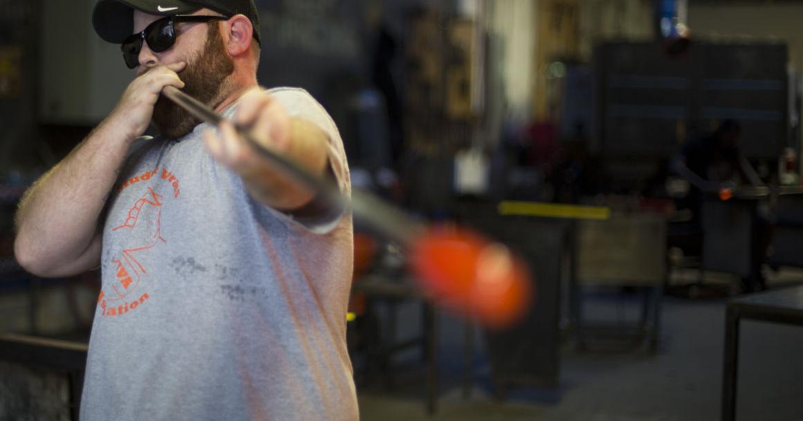 Tulsa Glassblowing Schools helps veterans