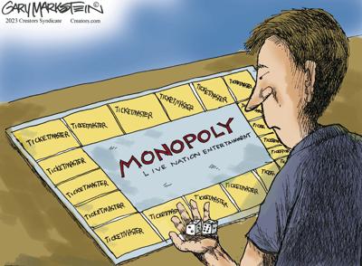 Cartoon: Ticketmaster Monopoly