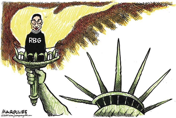 Political Cartoon: RBG