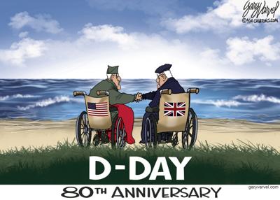 Cartoon: Remembering D-Day