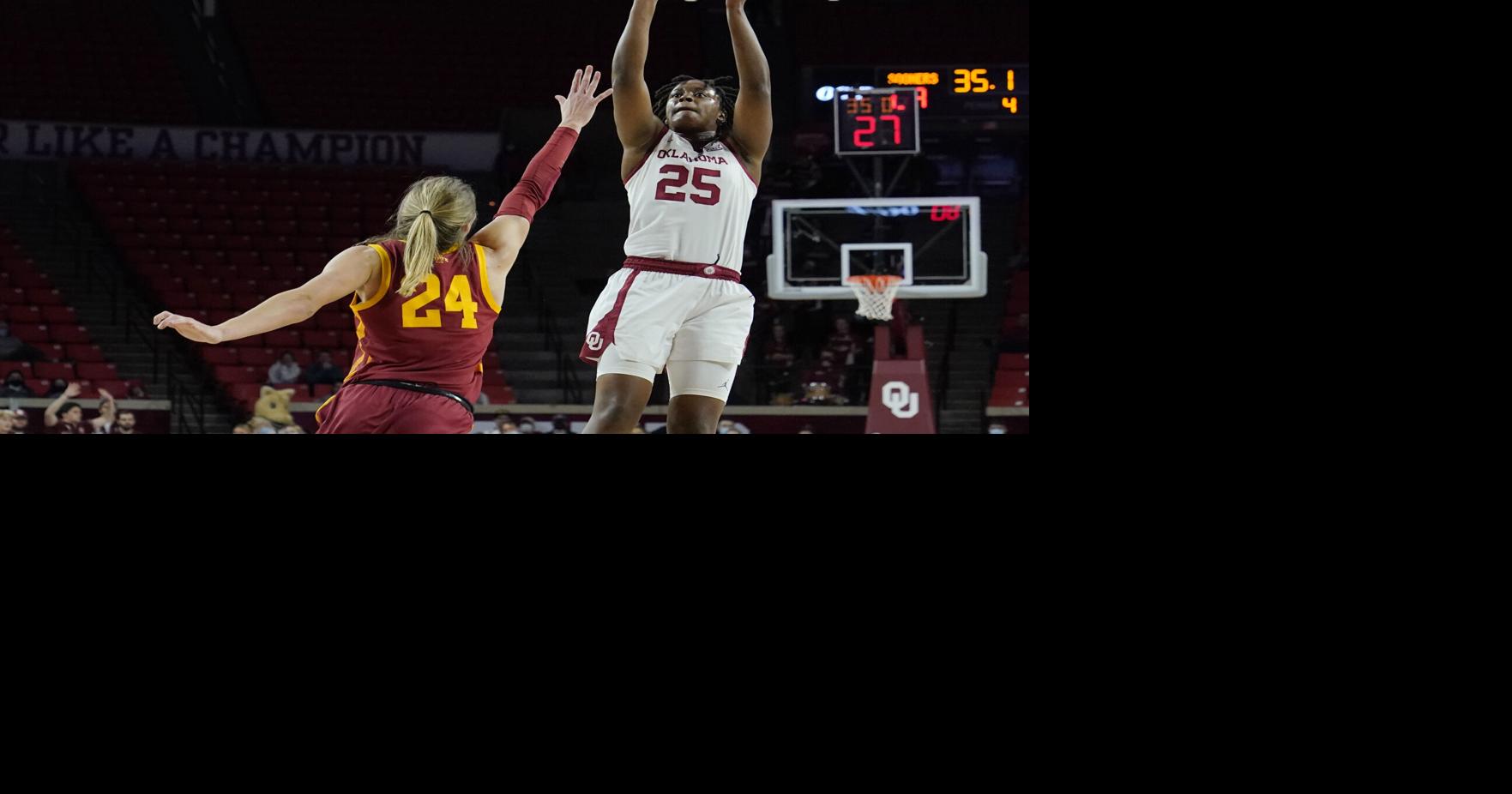 Madi Williams, Taylor Robertson lead No. 14 Sooners past West Virginia