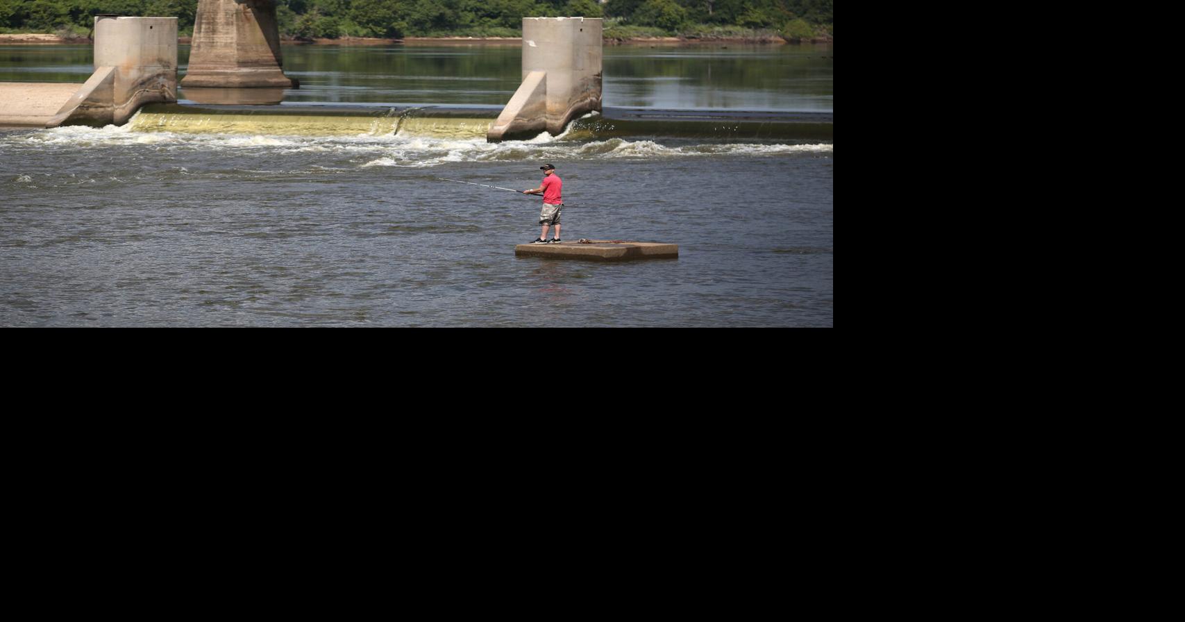 City cautions anglers as construction nears for Zink Dam, pedestrian bridge