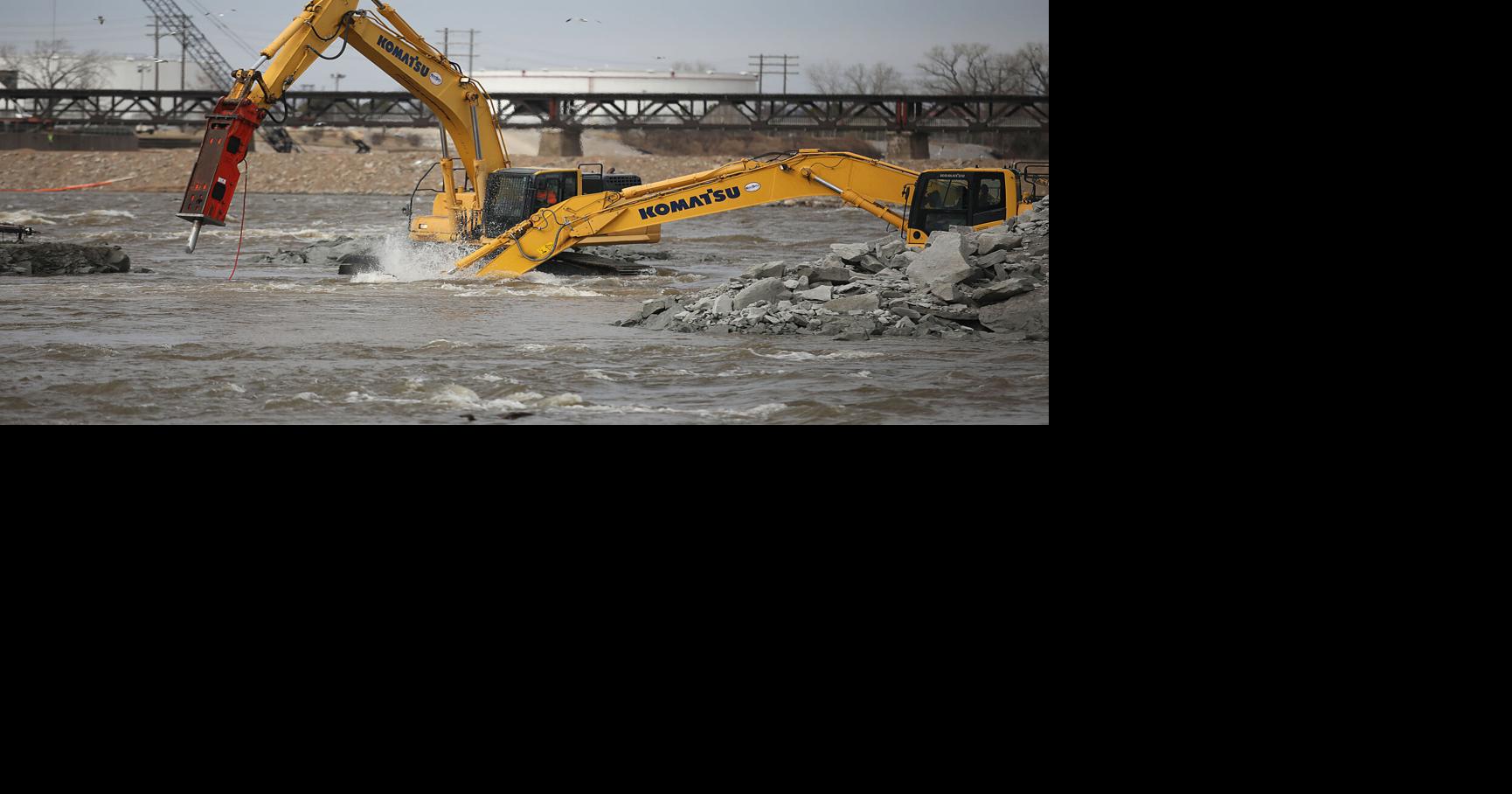 Zink Dam work continues