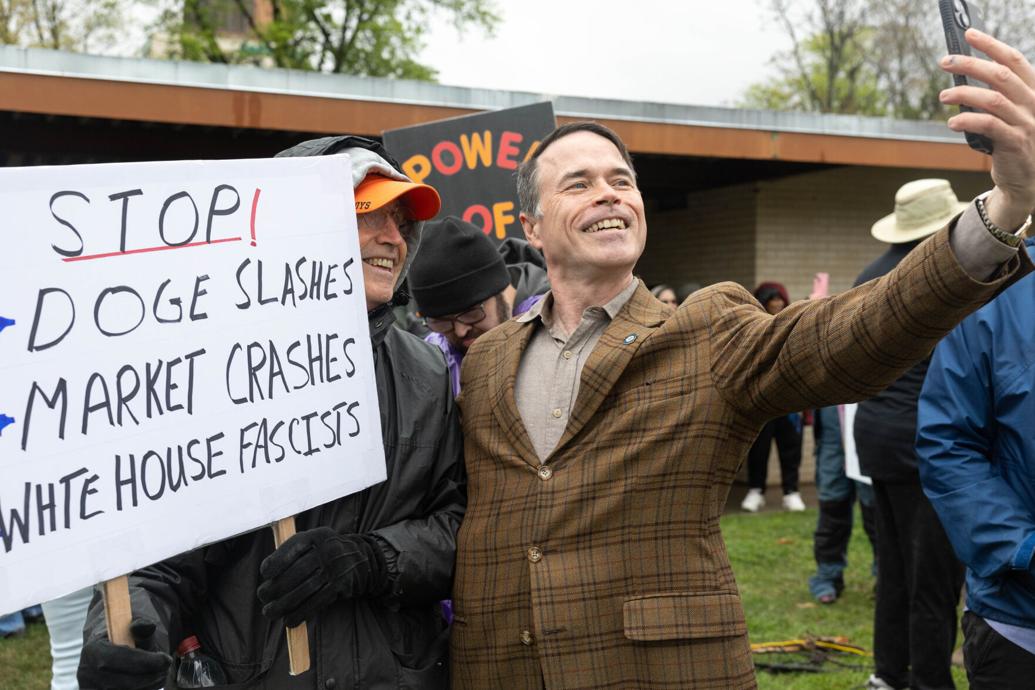 Photos: Hands Off protest at Dream Keepers Park