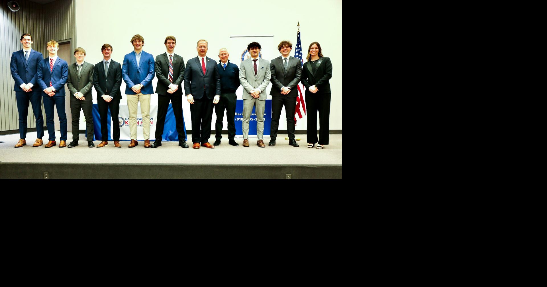 Rep. Hern nominates Owasso-area students to military service academies