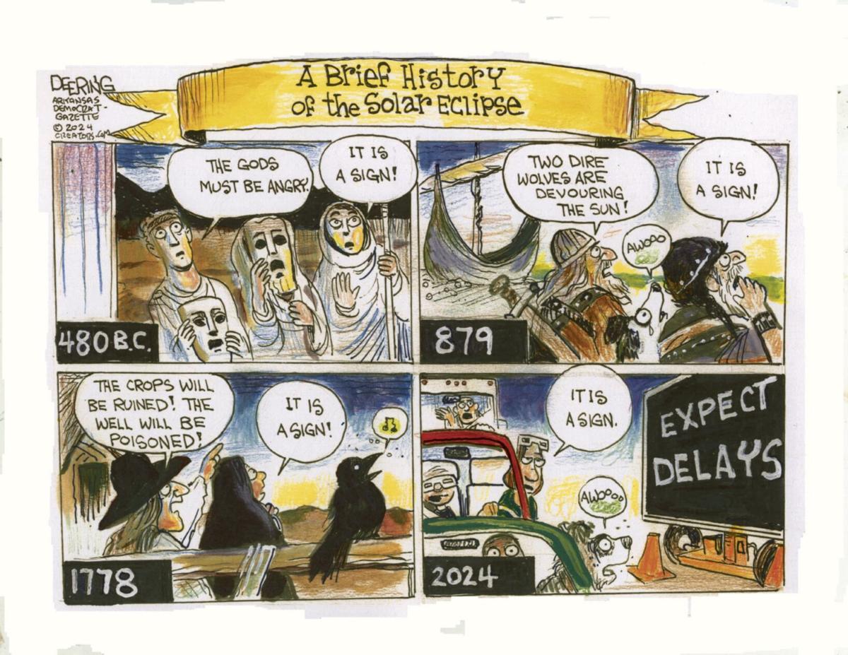 Cartoon: Solar Eclipse History