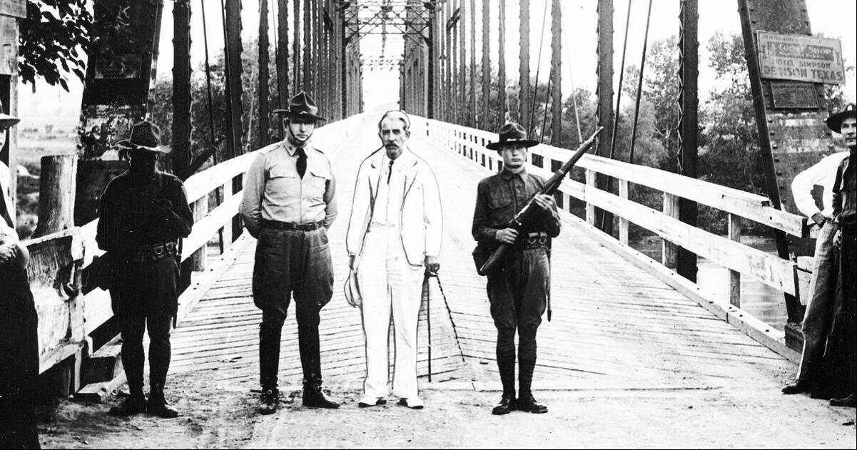 1931's Red River bridge war between Oklahoma, Texas