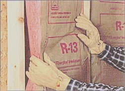 Insulation: Invaluable fiberglass fluff