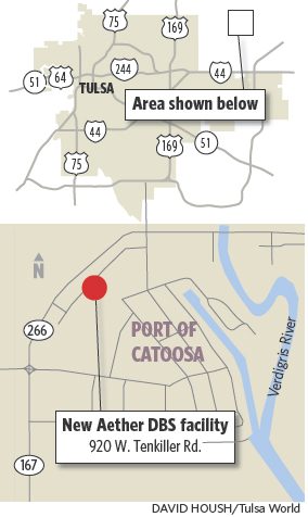 Aether DBS plans expansion, move to Tulsa Port of Catoosa