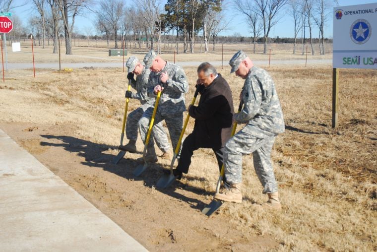 Oklahoma National Guard breaks ground on training complex at Camp Gruber