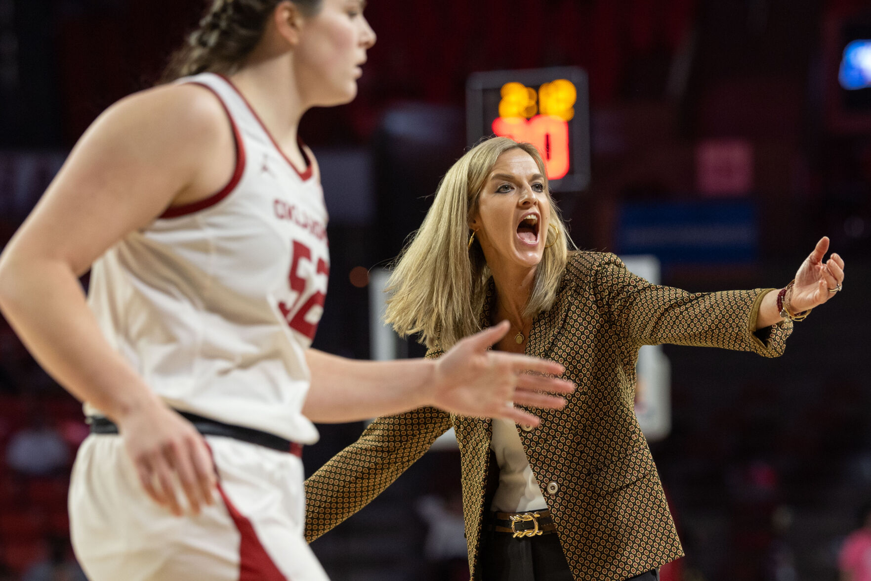 OU women's basketball: Jennie Baranczyk vs. Iowa Hawkeyes