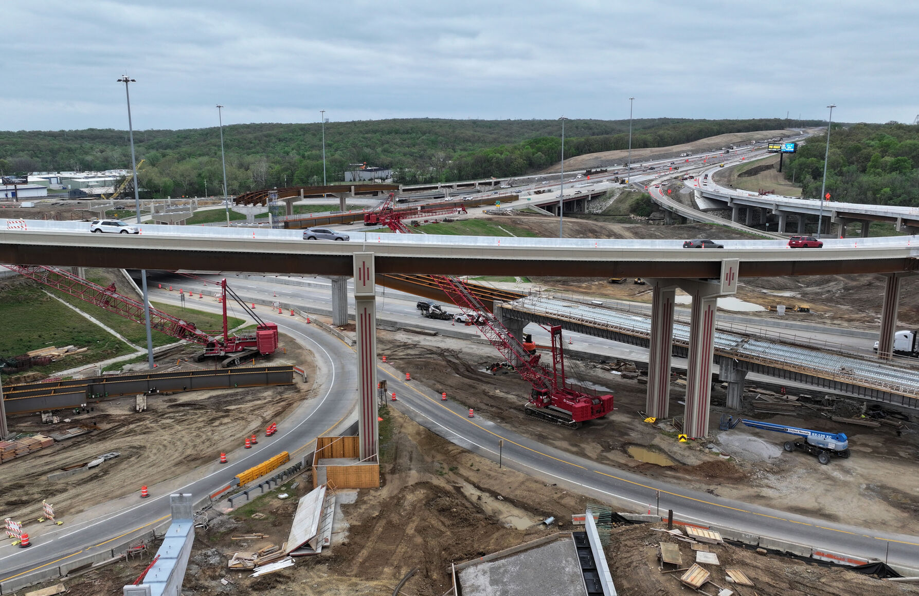 Flyover ramp open at I-44/US-75 interchange 'traffic henge'