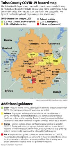 Four Tulsa County ZIP codes are in red, and contact tracers can't ...