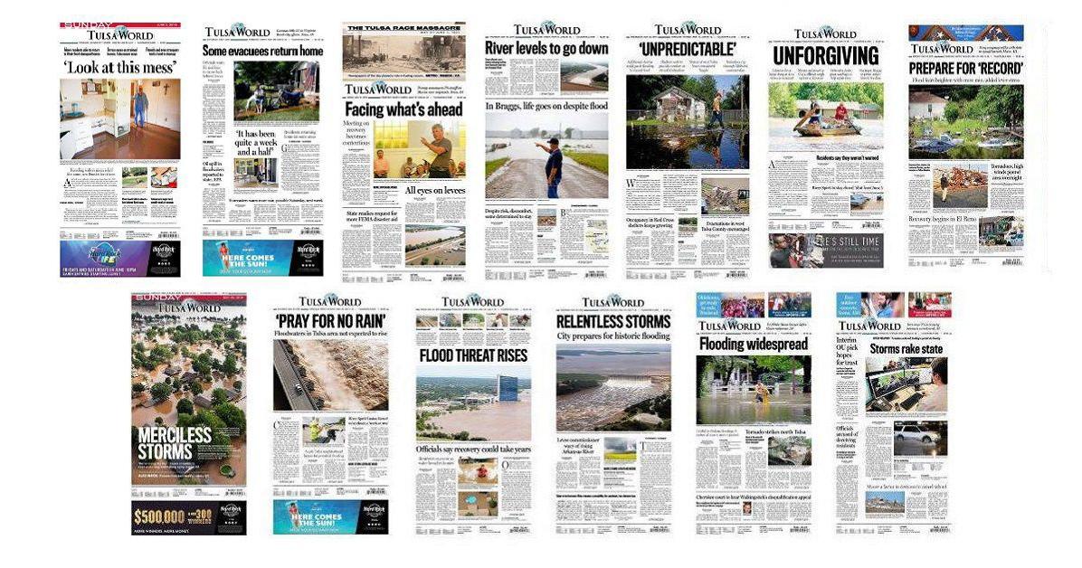 Gallery: Tulsa World front pages from May 2019 storm coverage