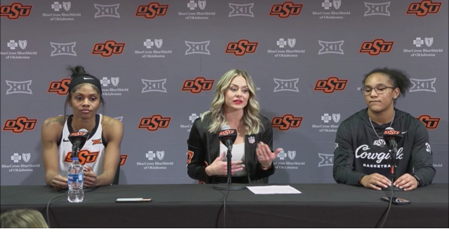 Oklahoma State's Jacie Hoyt 'loved our team's response' in 82-50 win ...