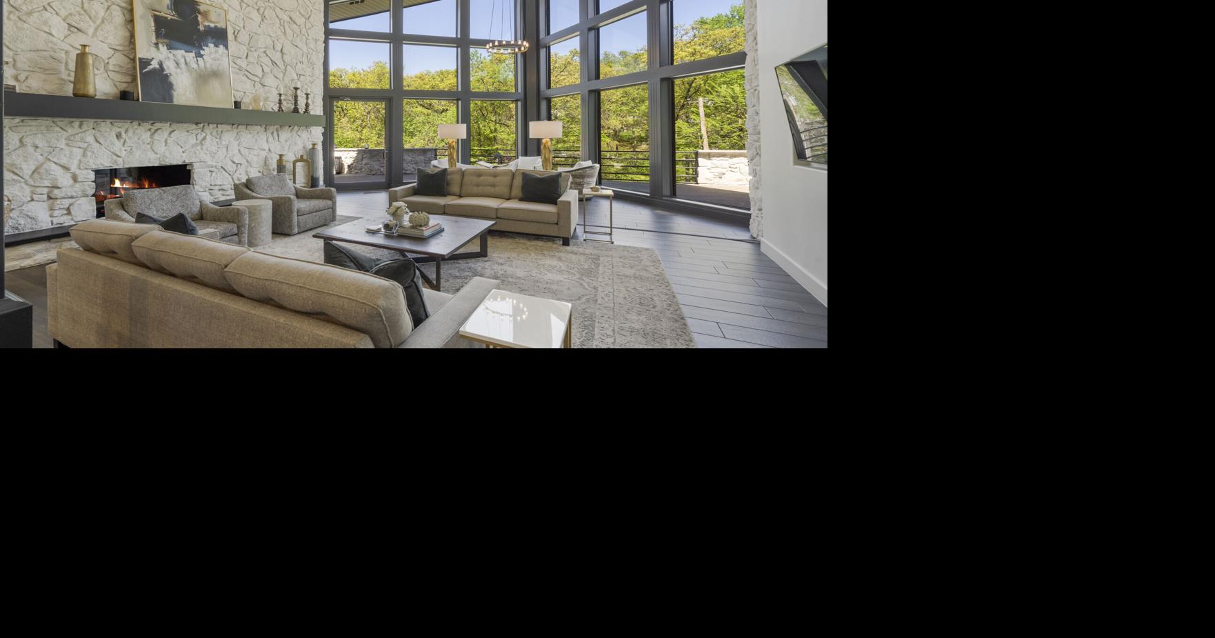 Showcase home: Custom modern mansion backs up to Southern Hills