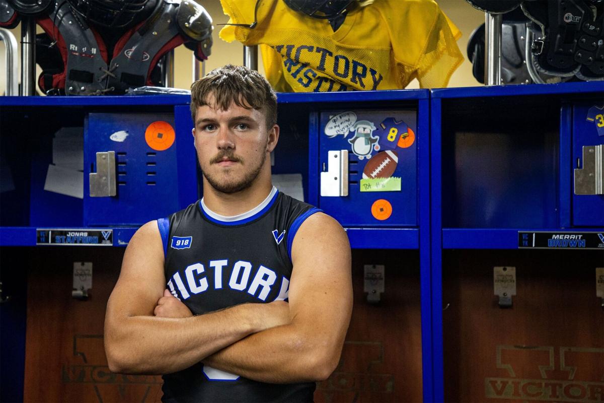 Victory Christian's Teyton `Tot' Chandler sets state career tackles record