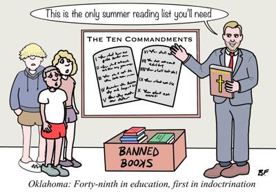 Cartoon: Walters' Reading List