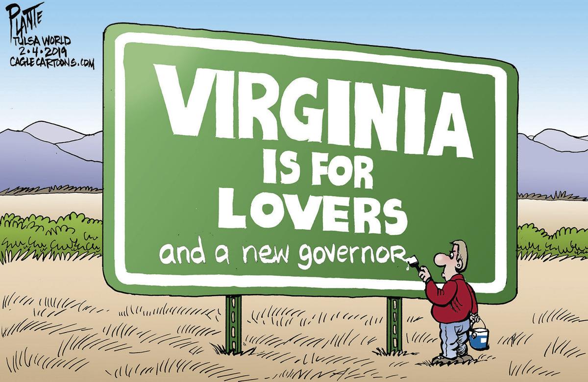 Bruce Plante Cartoon: Virginia is for Lovers