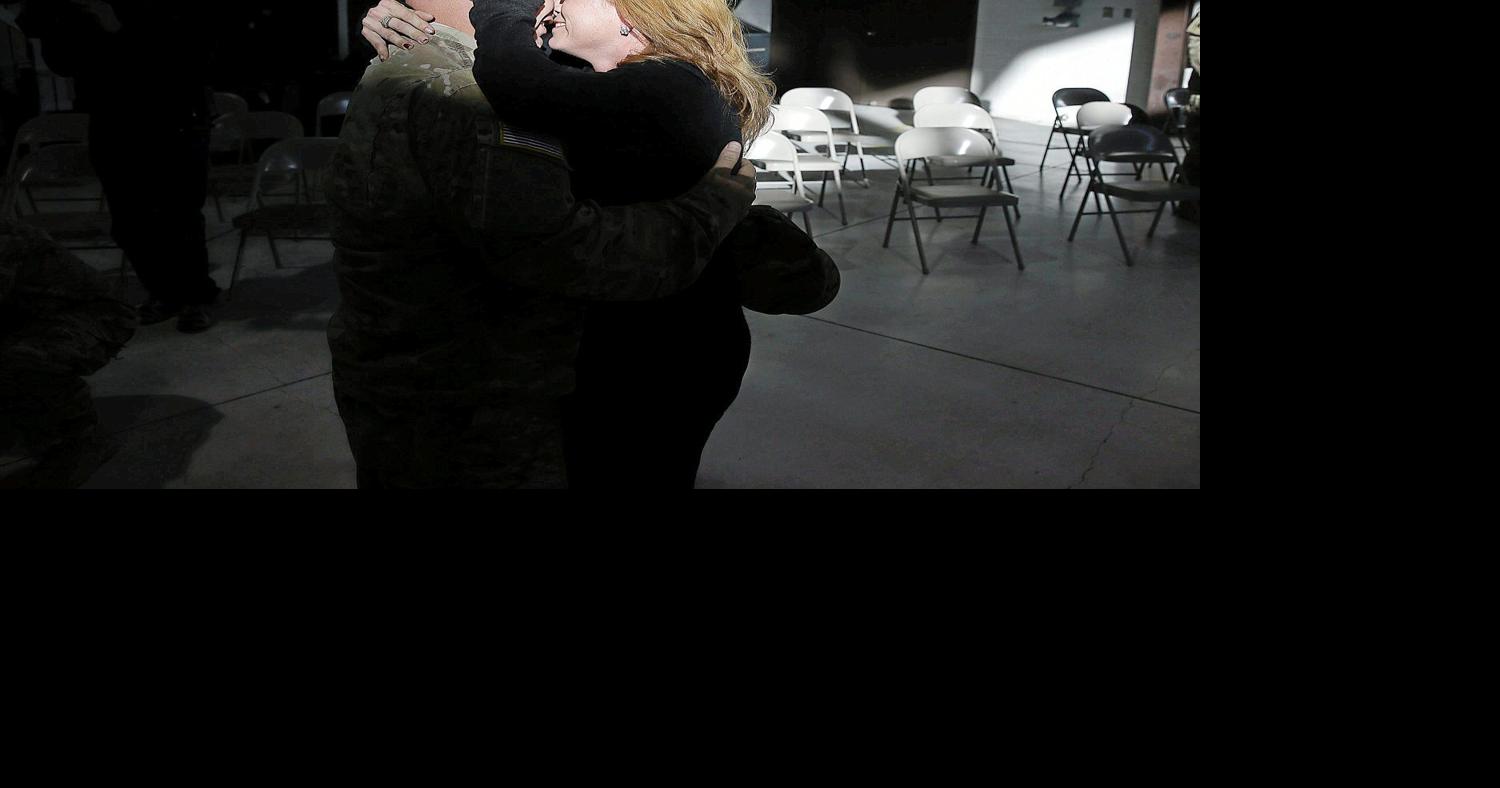 Members of 834th Aviation Support Battalion welcomed home from deployment