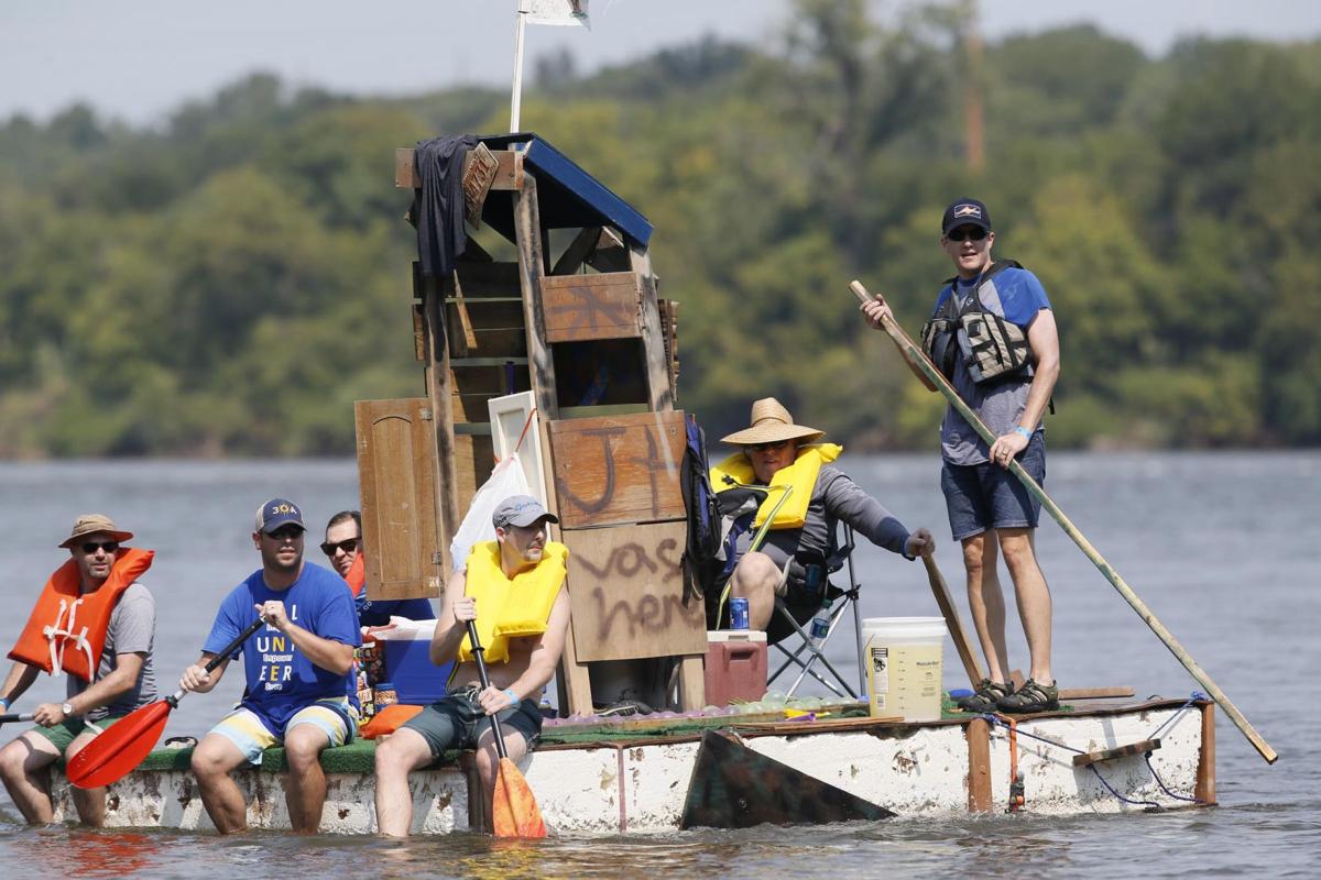 Check out the river today: It's time for the Tulsa Great Raft Race ...