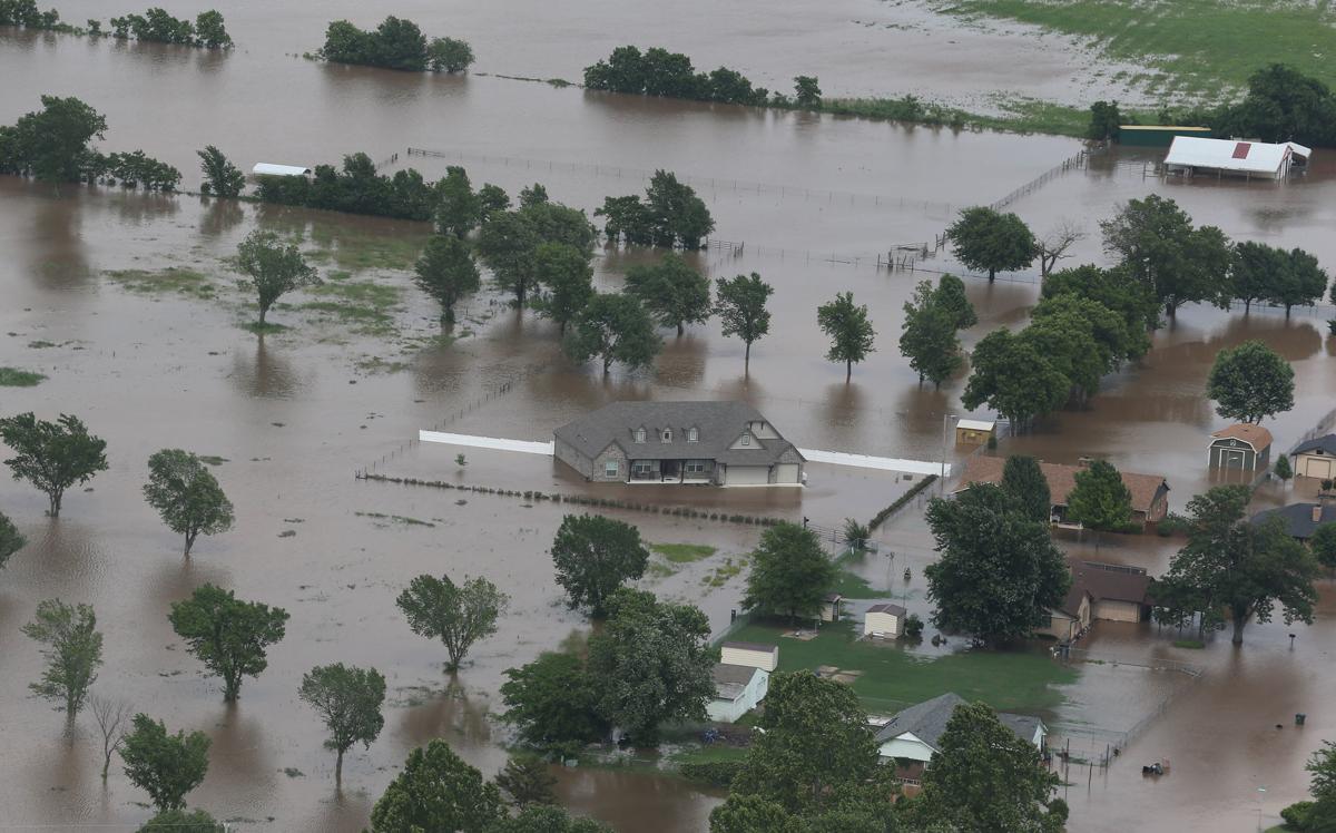 Gallery: Aerial views of flooding along the Arkansas River, Skiatook ...