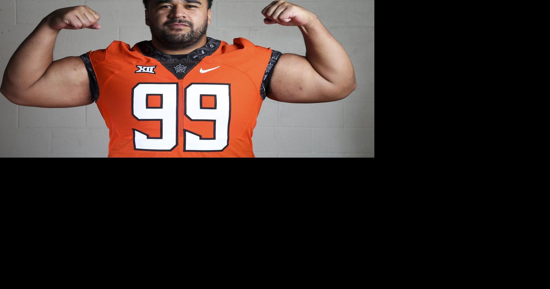 OSU defensive tackle Sione Asi, 26, plays for his wife and daughter ...