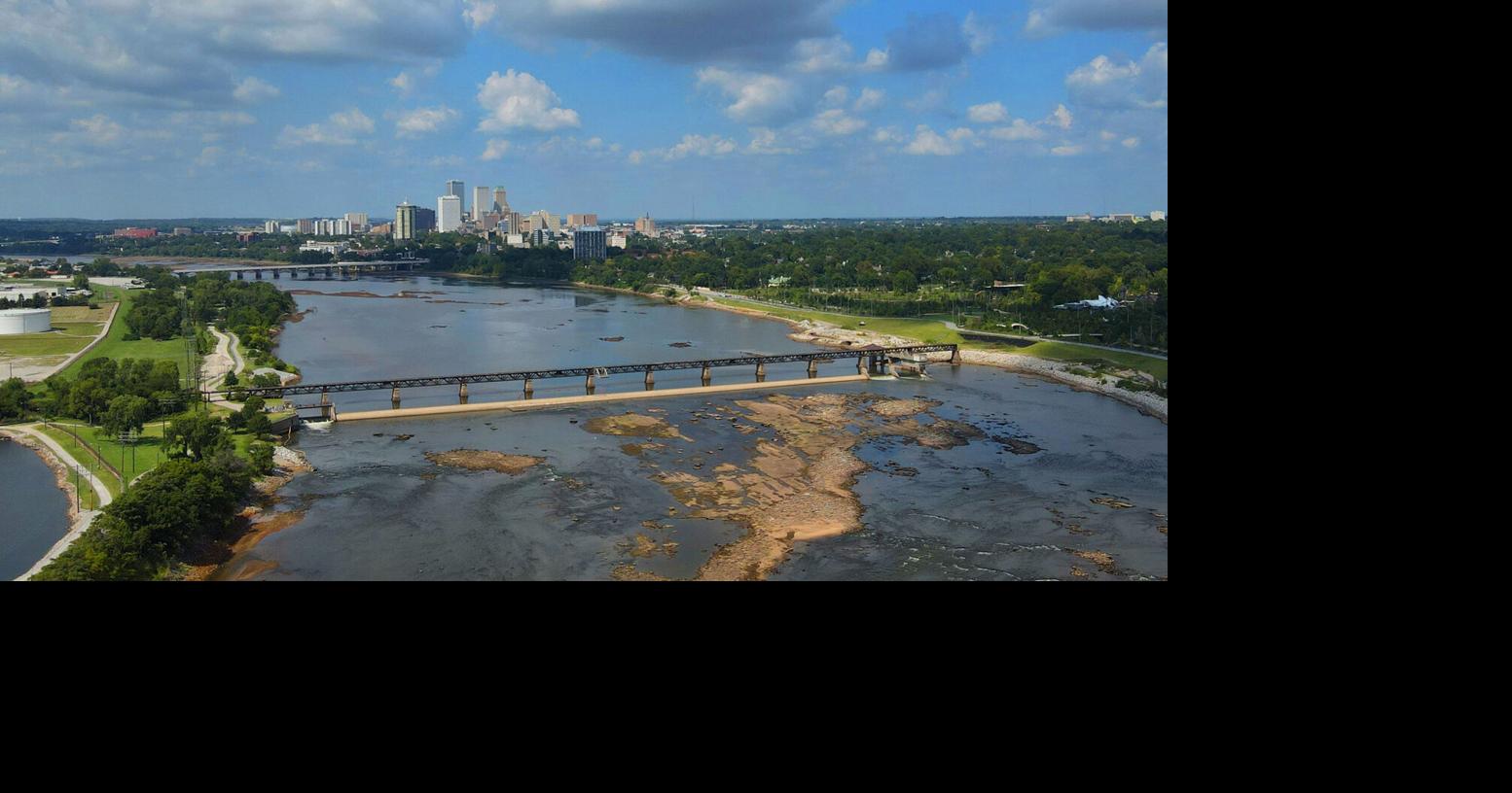 History of Tulsa pedestrian bridge over Arkansas River
