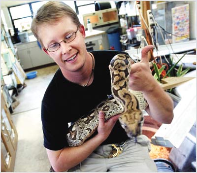 Animal House: Tulsa Zoo's snakes