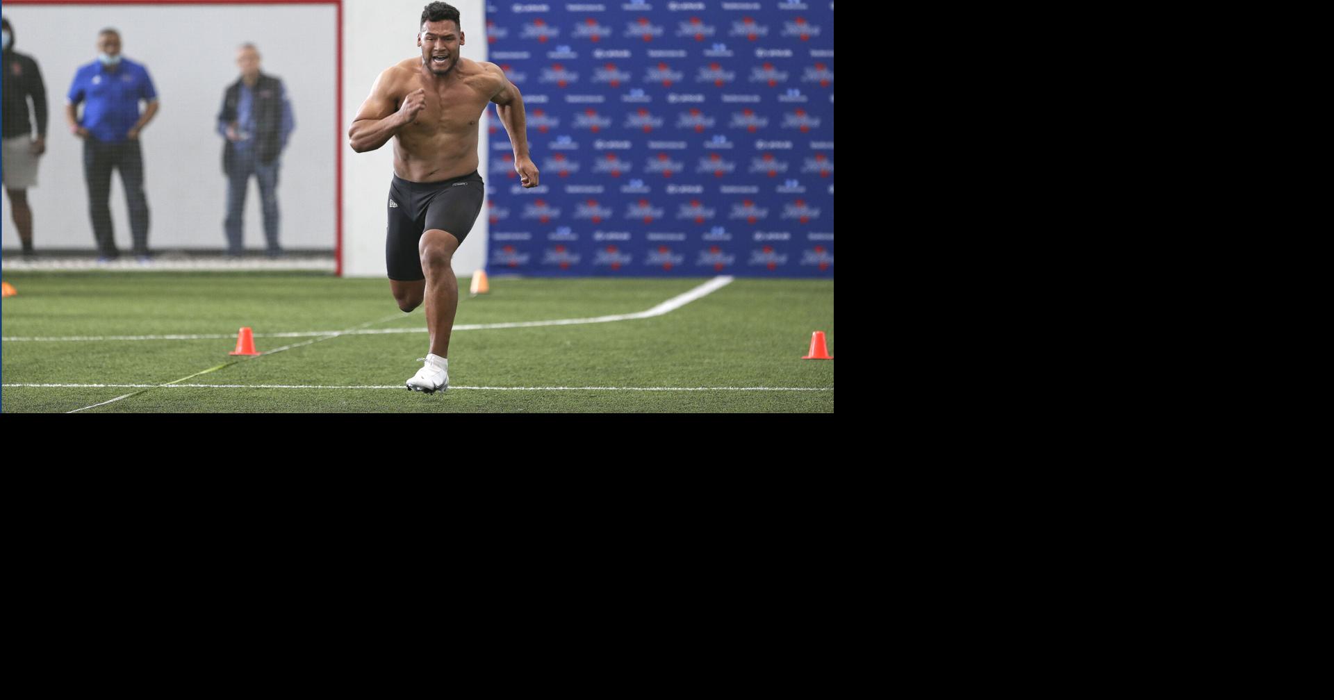 Zaven Collins, other former TU players work out for representatives ...