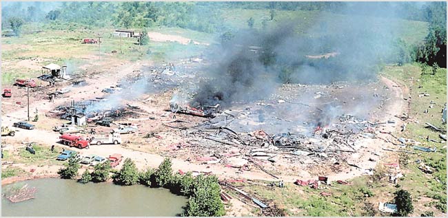1985 Oklahoma deadly fireworks factory explosion
