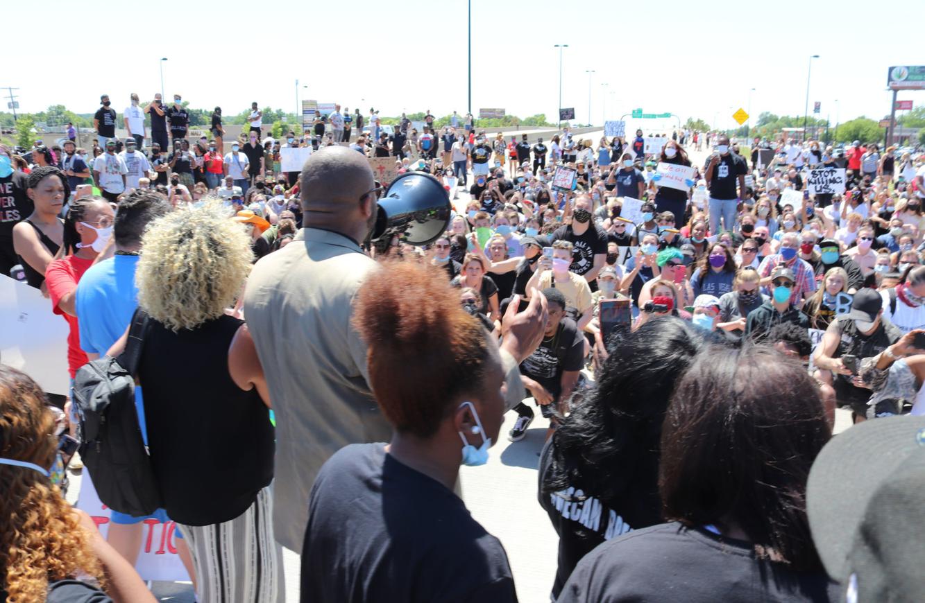 Brookside protest in response to Minnesota police violence
