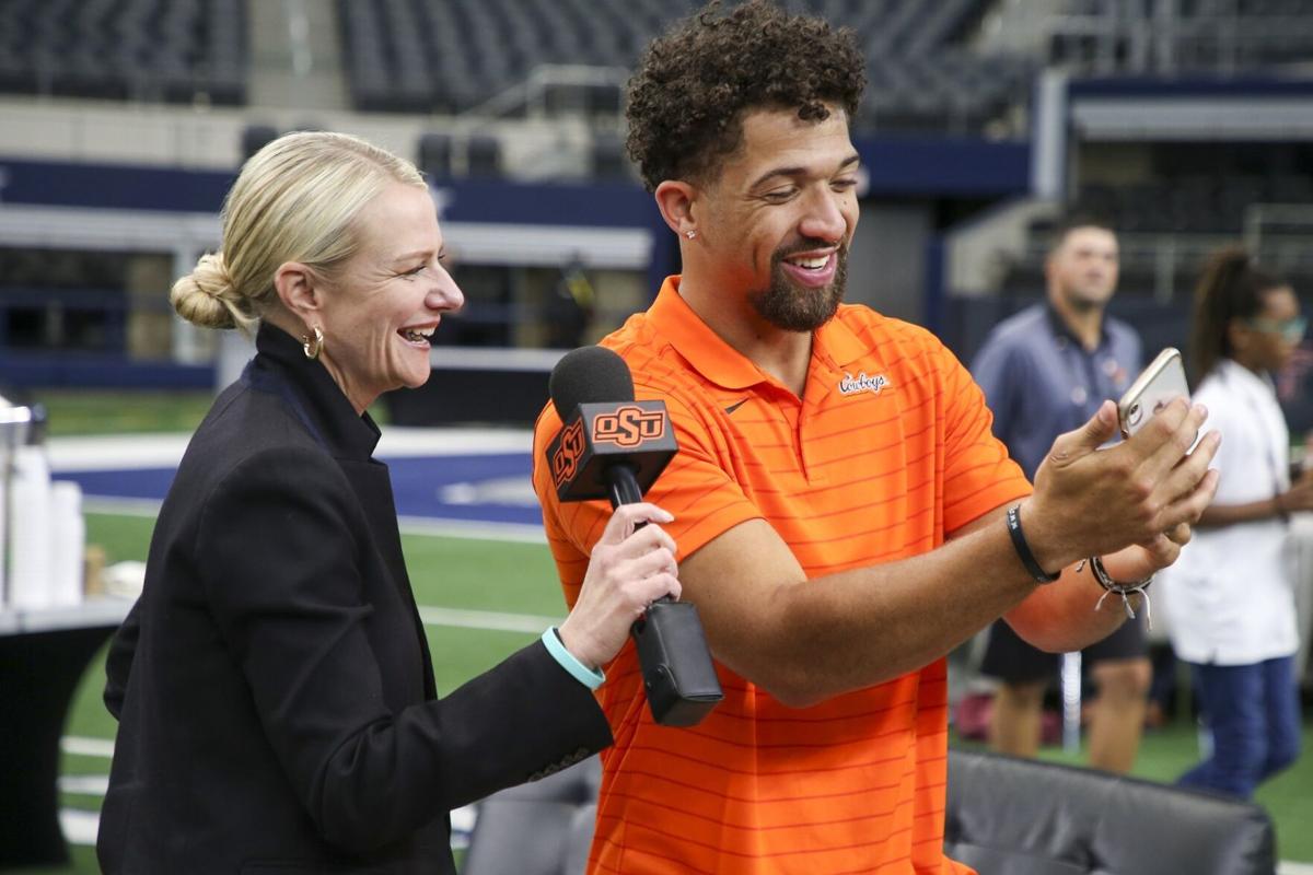 Guerin-teed it was quite a week: Spencer Sanders connects with a little ...