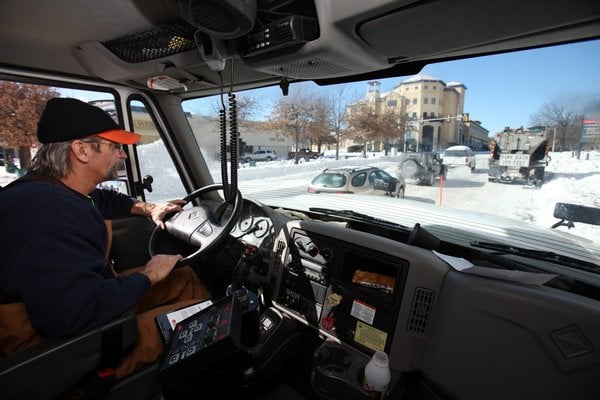 Public Works crews plow through obstacles
